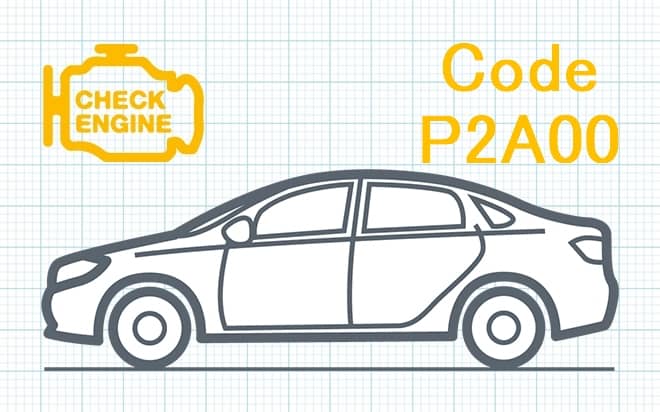 Solution au problème du code de panne P2A00: décodage, causes, réinitialisation